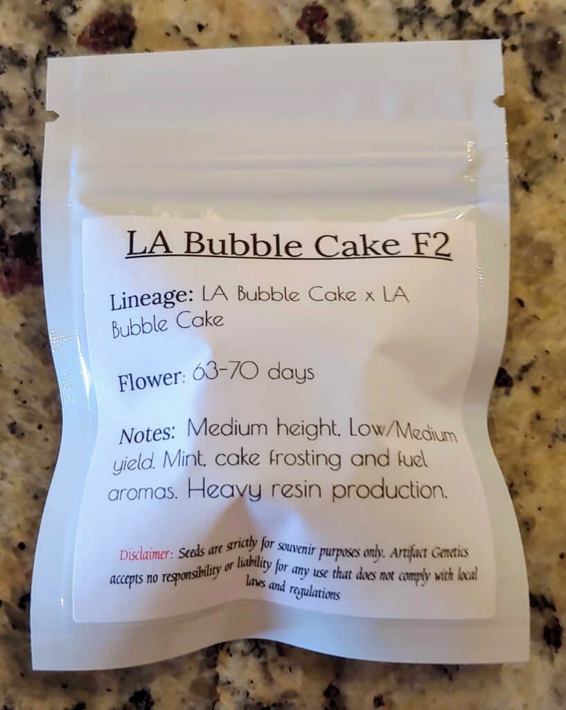 Artifact Genetics LA Bubble Cake F2 - Luscious Genetics