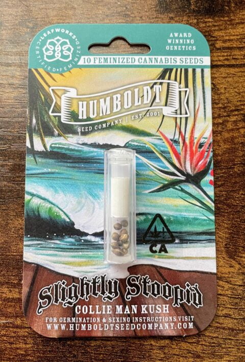Humboldt Seed Company Slightly Stoopid Collie Man Kush (F) - Luscious ...