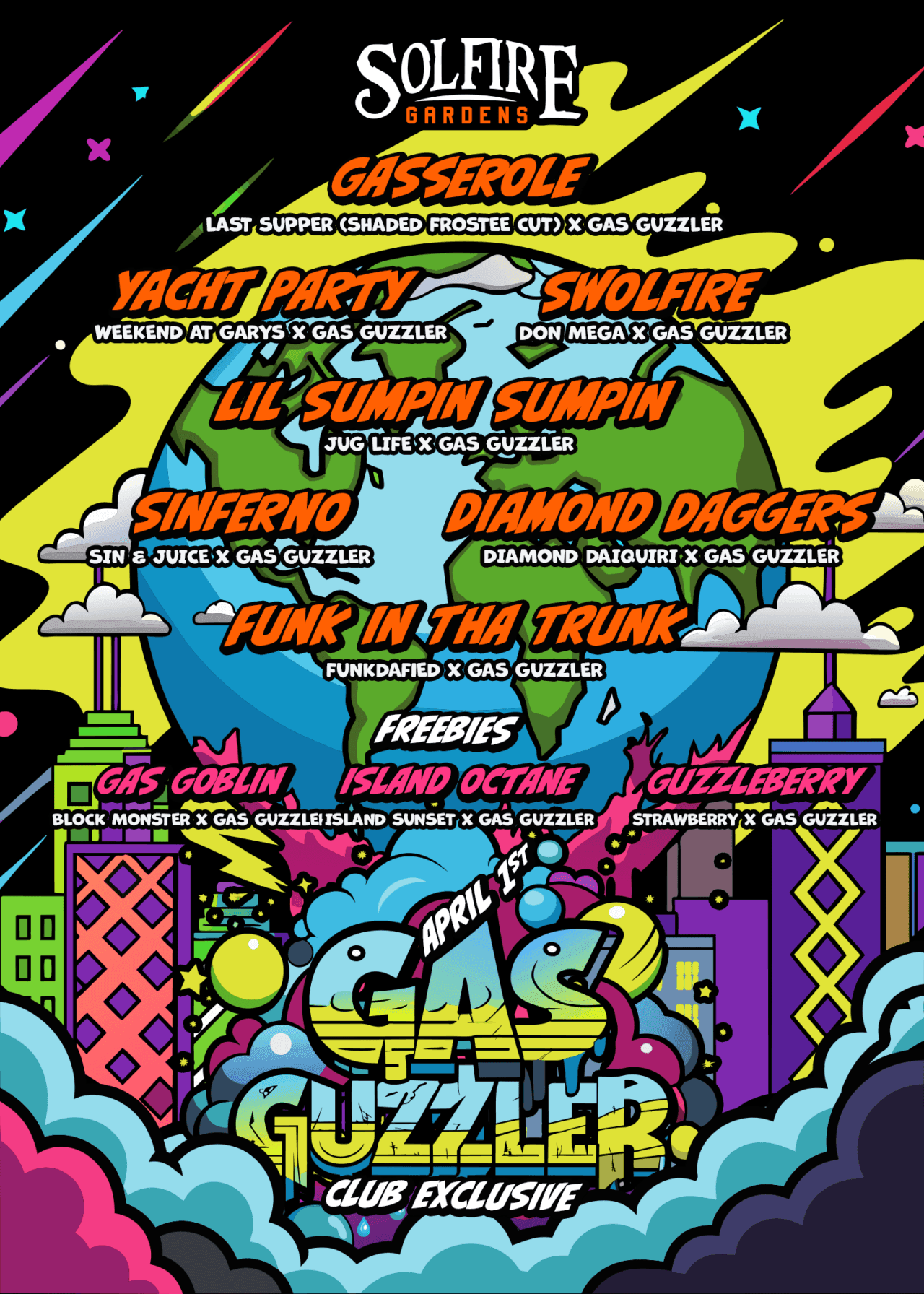 Solfire Gardens Funk In Da Trunk - Luscious Genetics